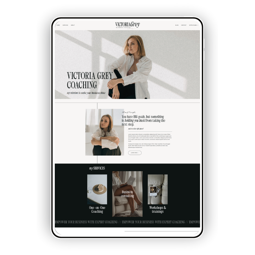 Victoria - WordPress & Elementor theme - Design With Cris